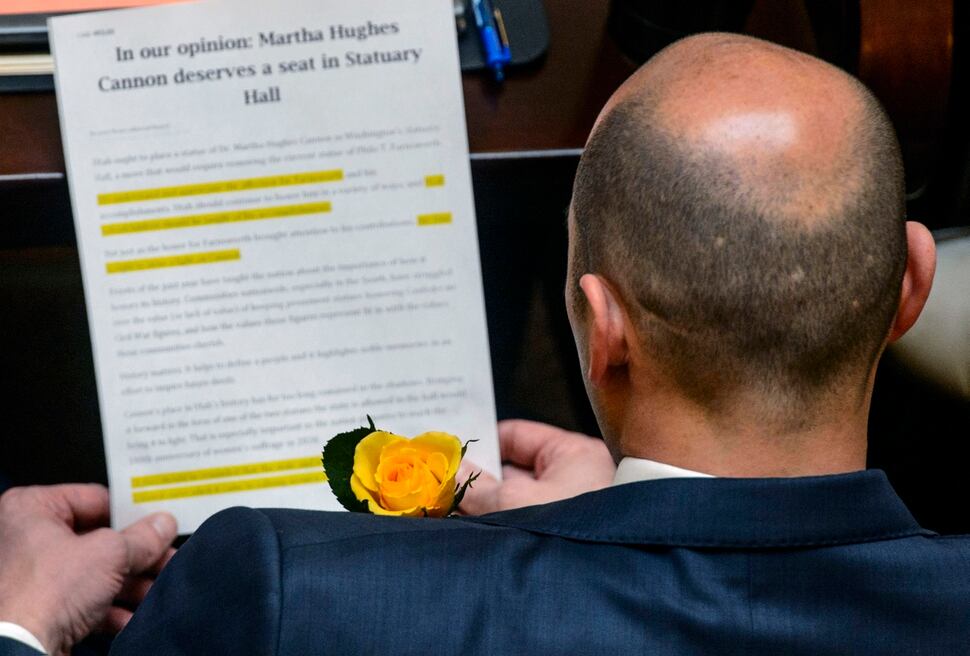 Senate approves replacing Utah’s D.C. statue of TV inventor Philo T ...