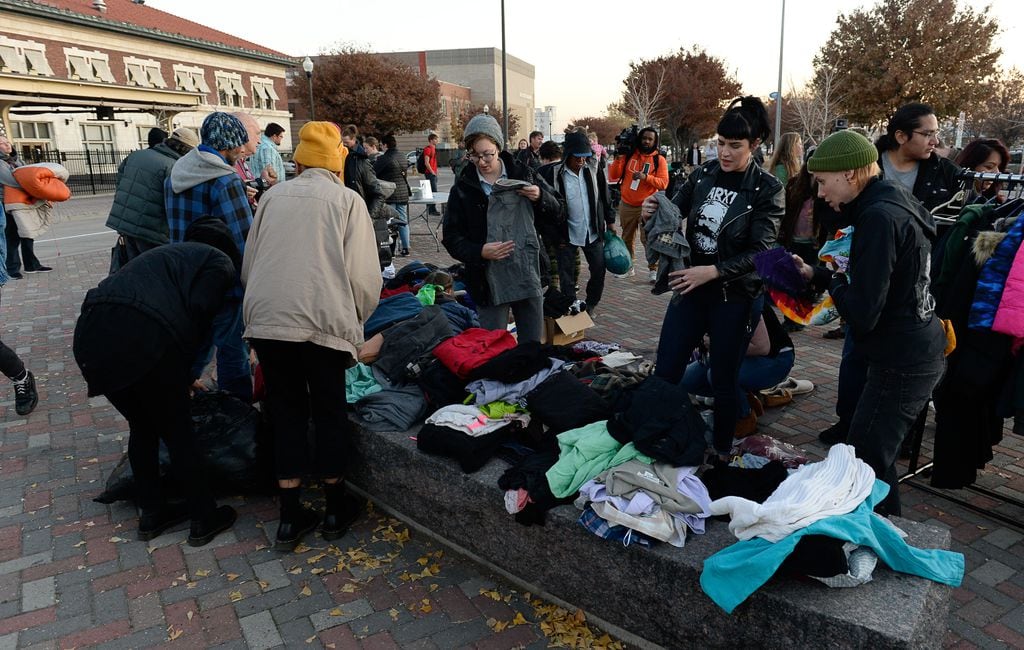 Giving To The Homeless