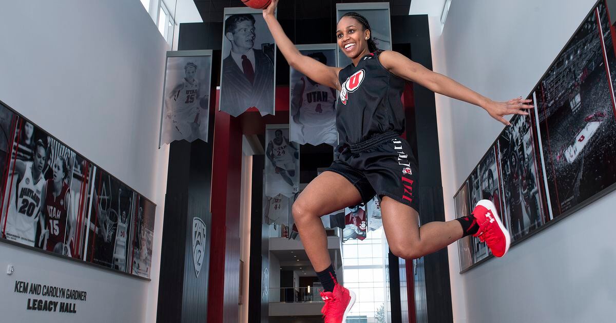 Senior Tay BoClair’s signature move in her Utah women's basketball ...