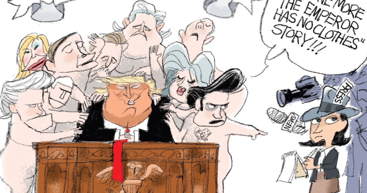Bagley Cartoon: Baring Witness - The Salt Lake Tribune