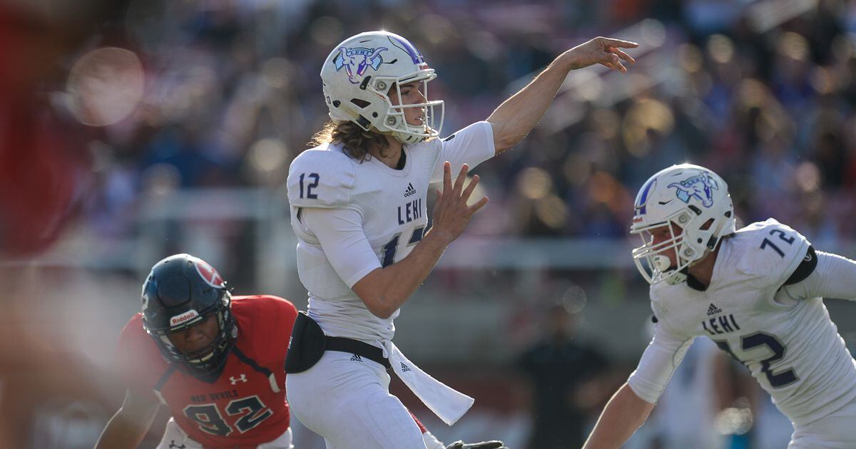 Cammon Cooper, Lehi offense overpower Springville to reach state title game