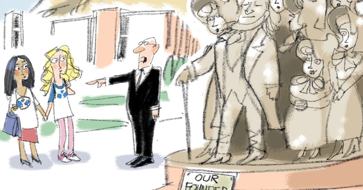 Bagley Cartoon: Message From Our Founder - The Salt Lake Tribune