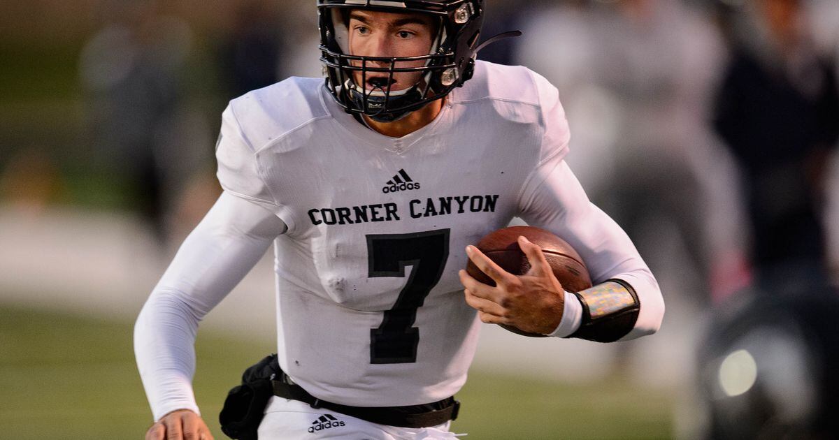 Corner Canyon quarterback Cole Hagen receives offers from Ivy League ...