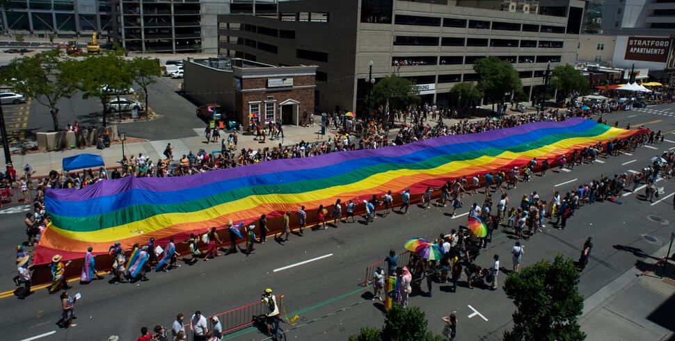 Utah Pride protest becomes part of the parade (with photos) - The Salt ...