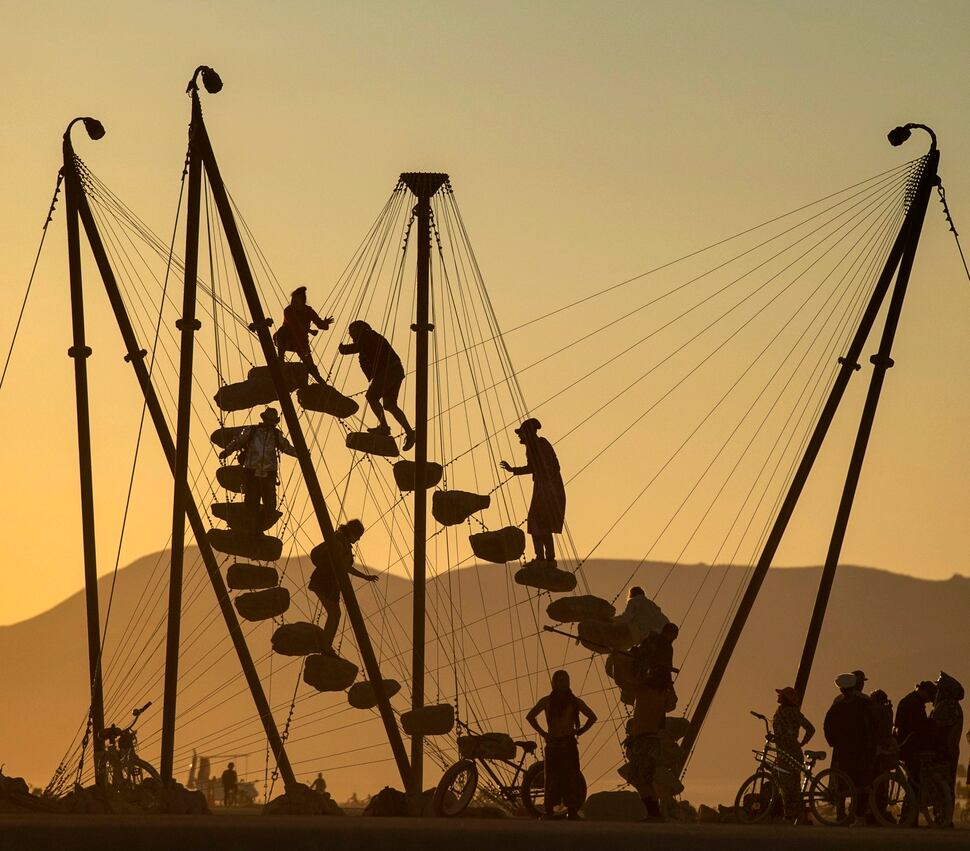 Burning Man lights up the Nevada desert - The Salt Lake Tribune