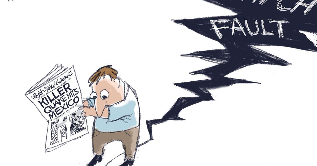 Bagley Cartoon: It's Our Fault - The Salt Lake Tribune
