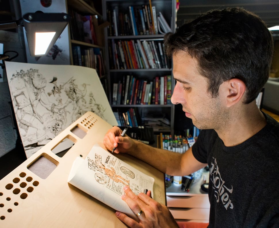 A Provo artist started Inktober to practice his skills. Now it’s an ...