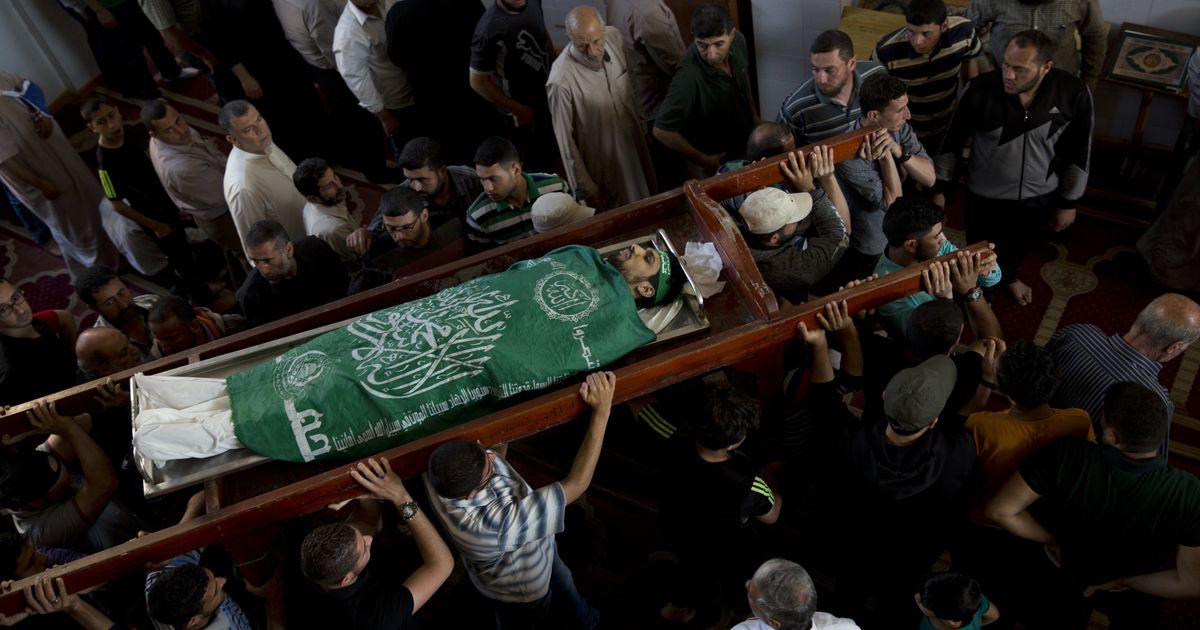 Gaza buries its dead as death toll from protests at fence with Israel ...