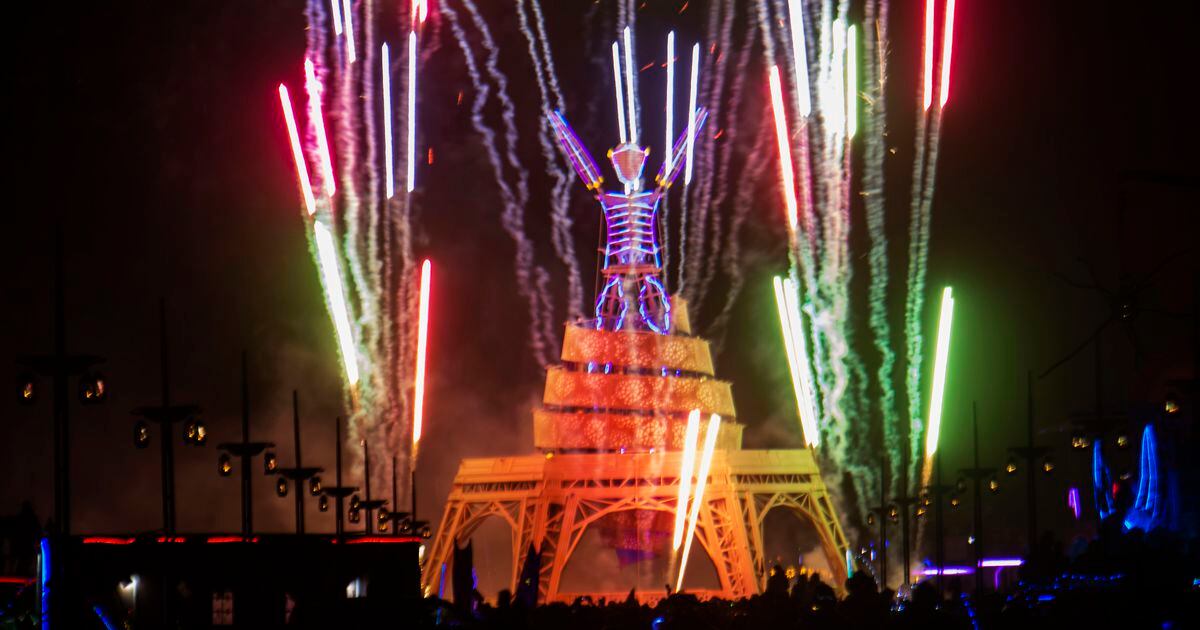 Burning Man lights up the Nevada desert
