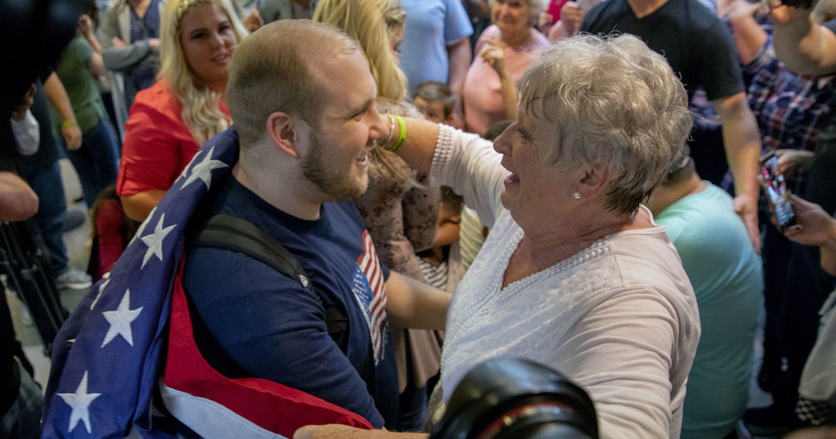 ‘We finally got our freedom’: Hundreds of Utah supporters embrace Josh ...