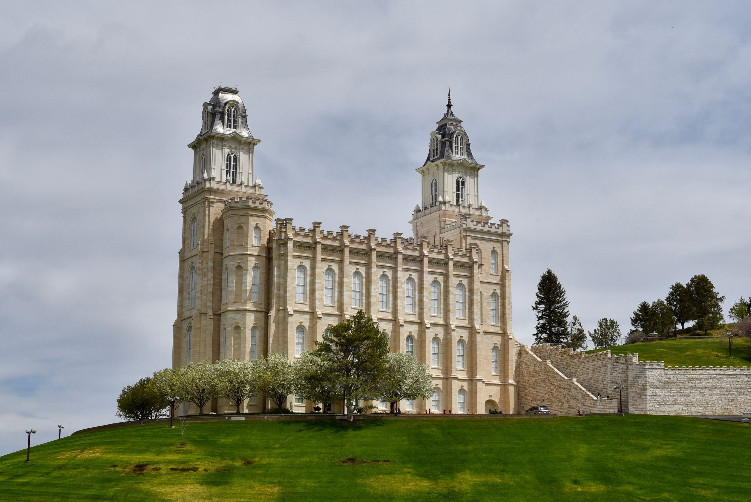 Manti Temple Old