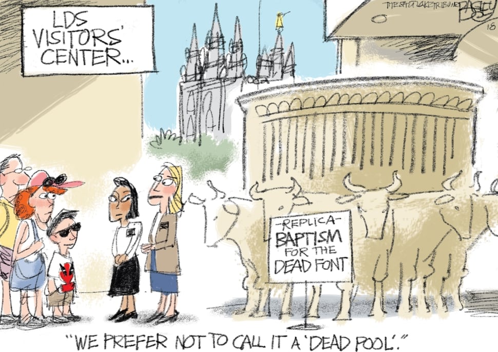 Bagley Cartoon: Arch Conservative Philosophy - The Salt Lake Tribune