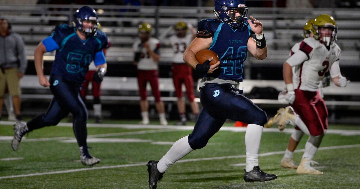 Prep football: Juan Diego's Alex Saunders again delivers game-winning ...