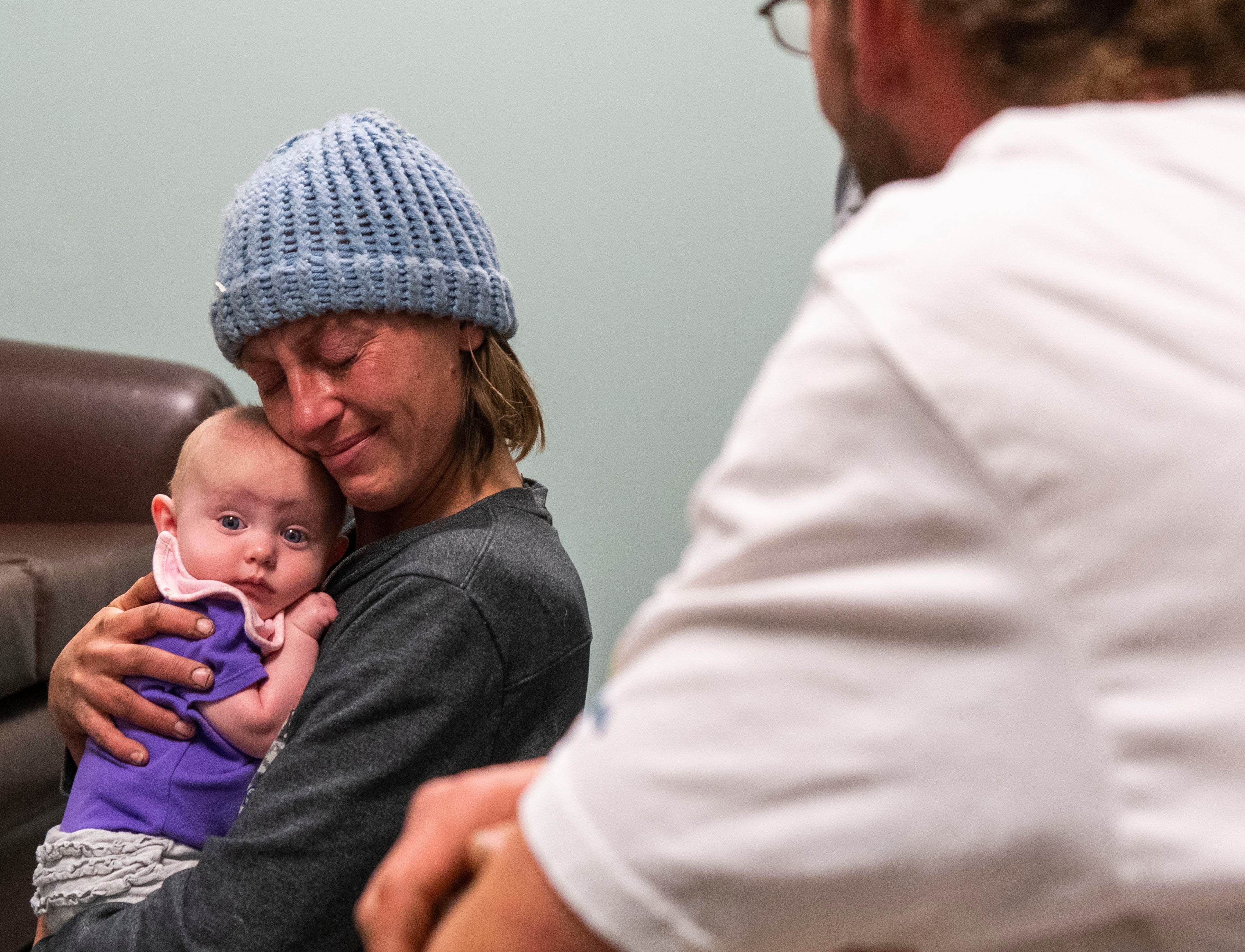 Homeless Mother And Baby