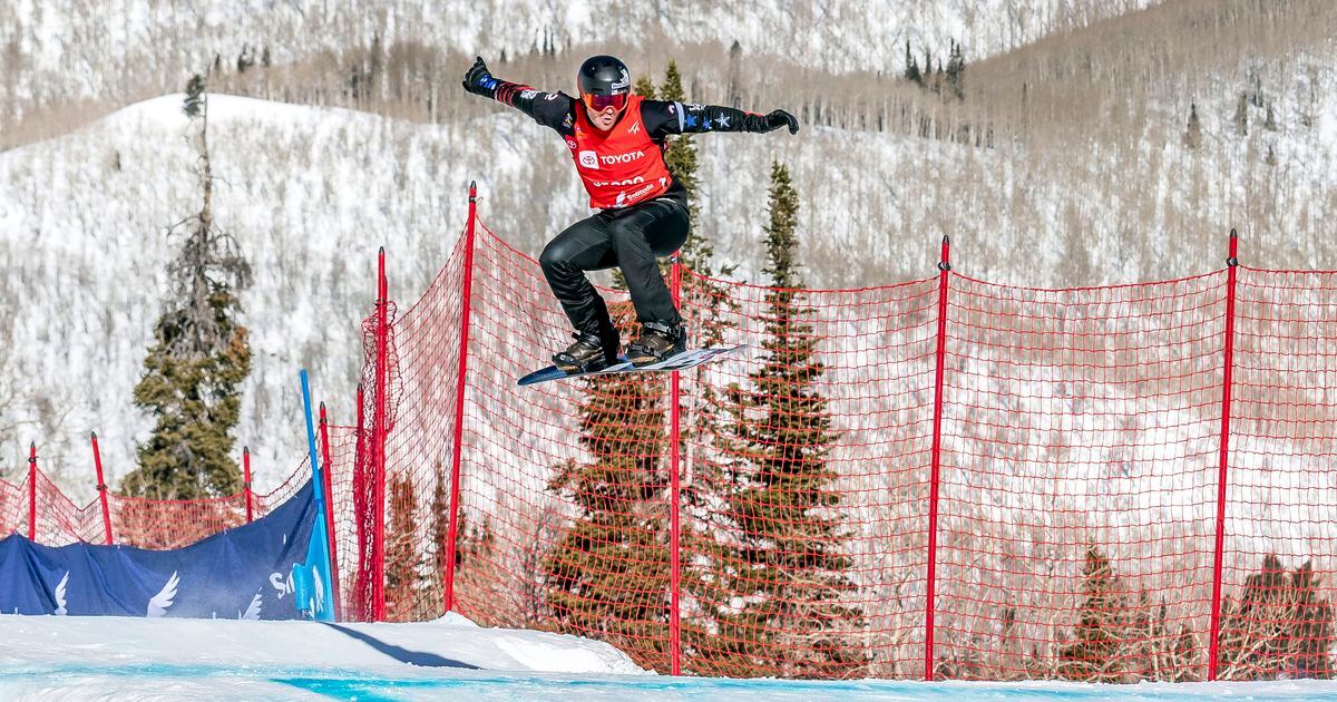 U.S. Olympian Mick Dierdorff claims his first gold in snowboardcross on ...