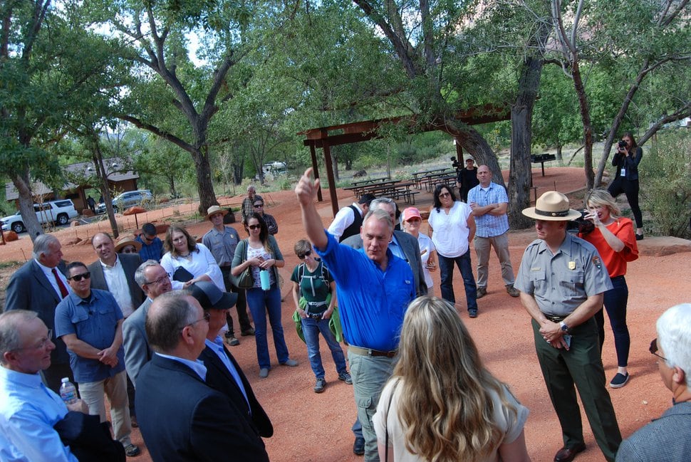 Zion National Park rangers are being deployed along the U.S.-Mexico ...