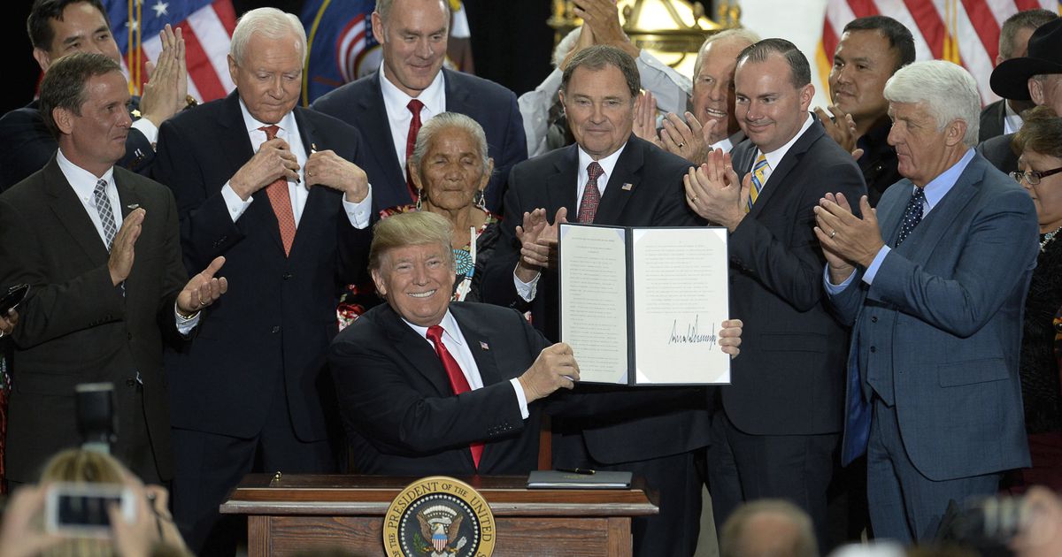 A third of Utah voters support impeachment proceedings against Trump ...