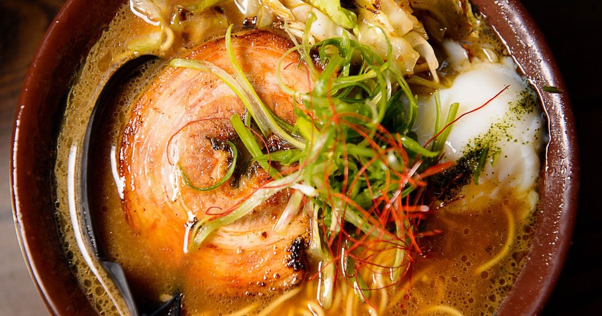 Warm up with this steaming bowl from Yoko Ramen in Salt Lake City
