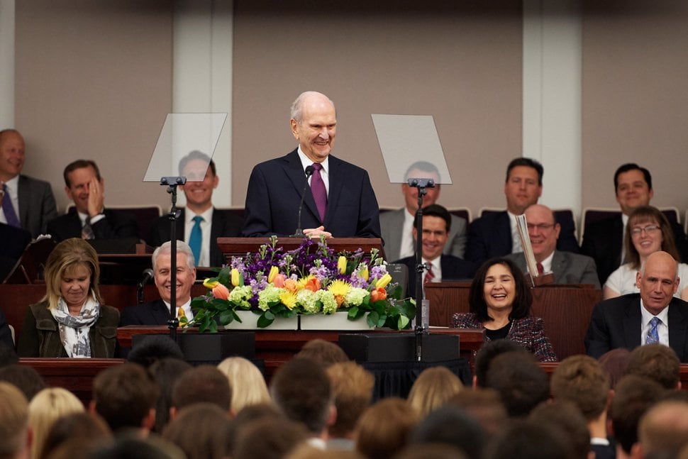 Satan tempts us to ‘love as we should not love,’ LDS prophet Russell M ...