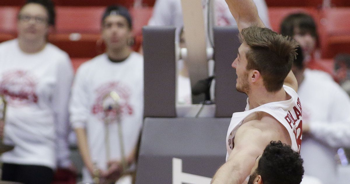 Washington State’s Jeff Pollard, a former Bountiful standout, enjoys ...
