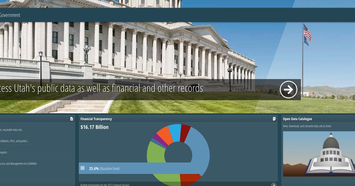 Utah’s state government website ranked No. 1 for security, and 17th ...