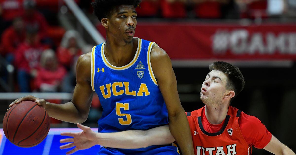 Utah Utes’ Rylan Jones is willing to take a charge, but that led to an ...