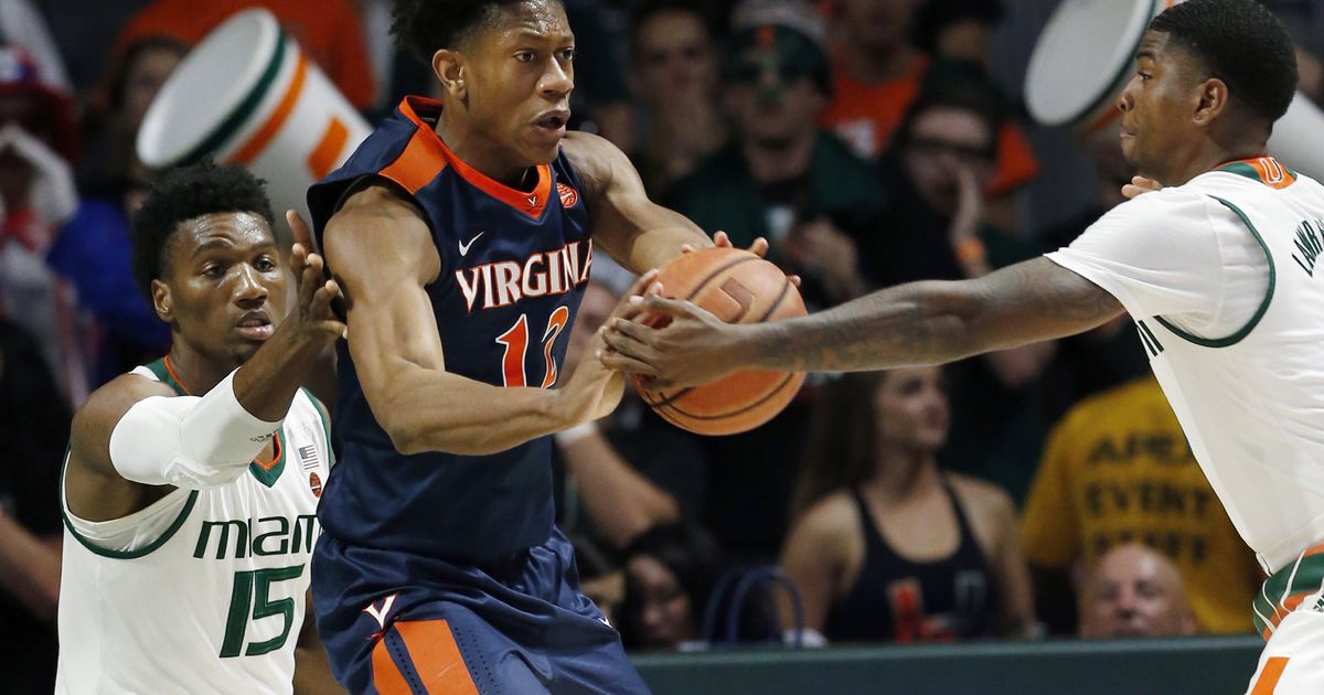 Virginia shows off its D in first game as No. 1