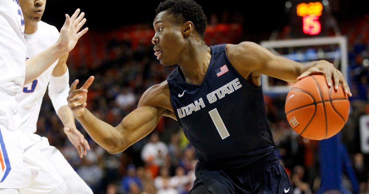 Utah State's Koby McEwen named Mountain West Player of the Week