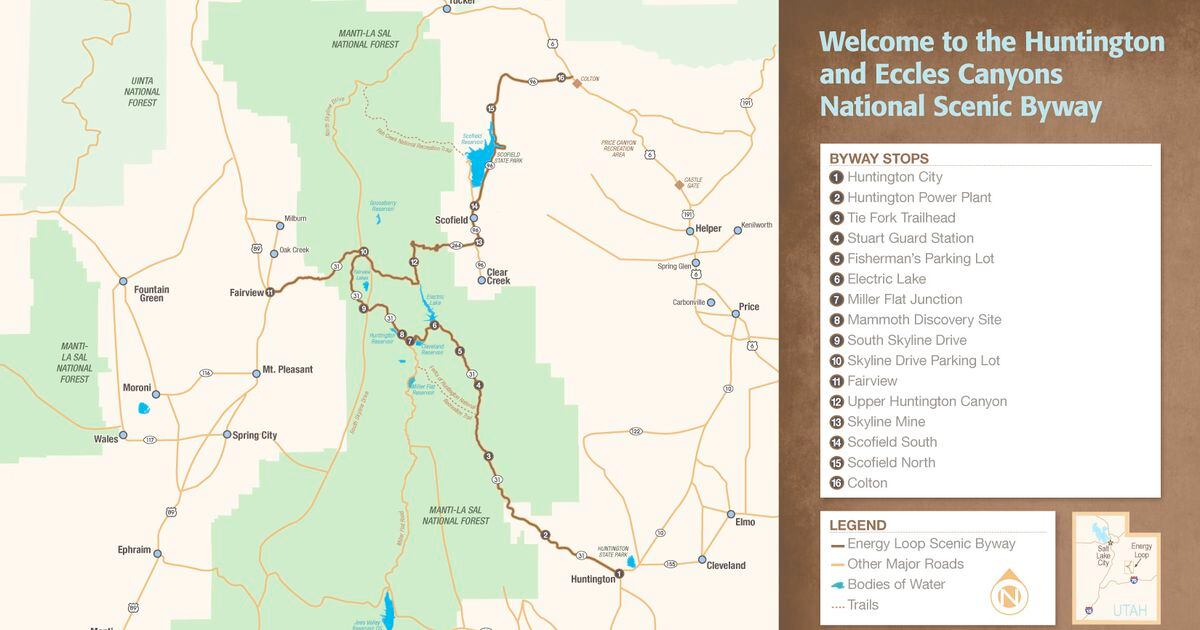 Grab a passport and explore the revamped Energy Loop National Scenic ...