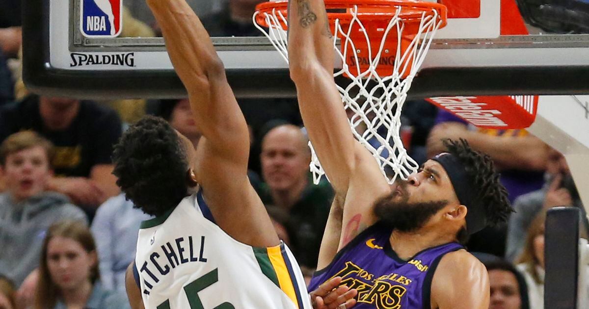 Donovan Mitchell and the Jazz dunk on the Lakers for 113-95 victory