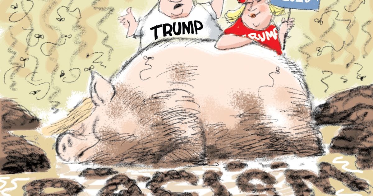Bagley Cartoon: Some Pig - The Salt Lake Tribune