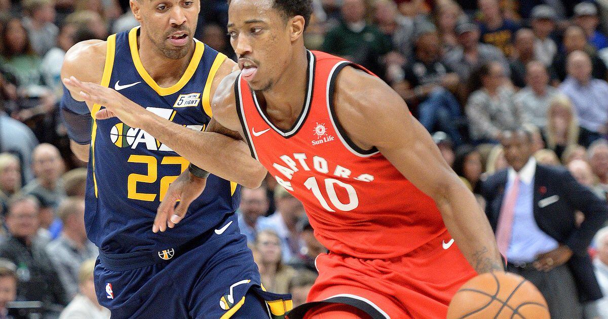Raptors’ DeRozan gives Jazz’s Mitchell lesson in scoring
