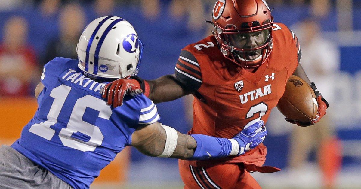 Utes’ Zack Moss is ‘an elite back,’ Kyle Whittingham says, although ...