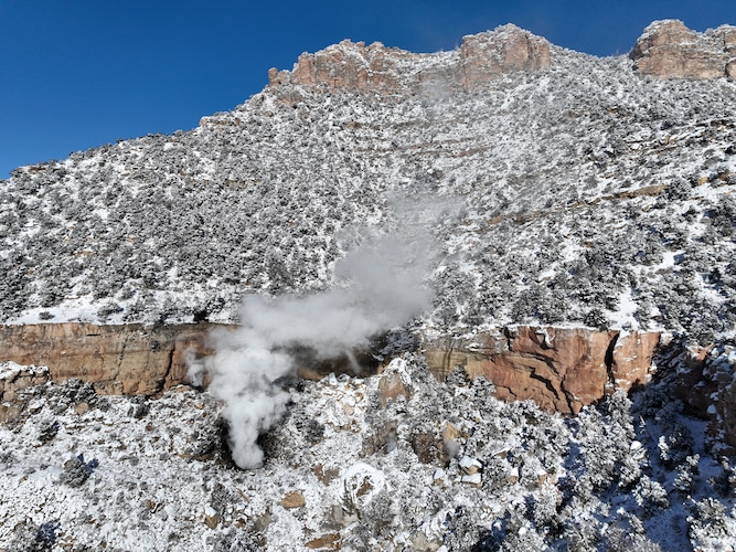 Coal Zoom | Smoke From a Coal Fire is Billowing Into Central Utah's Air ...