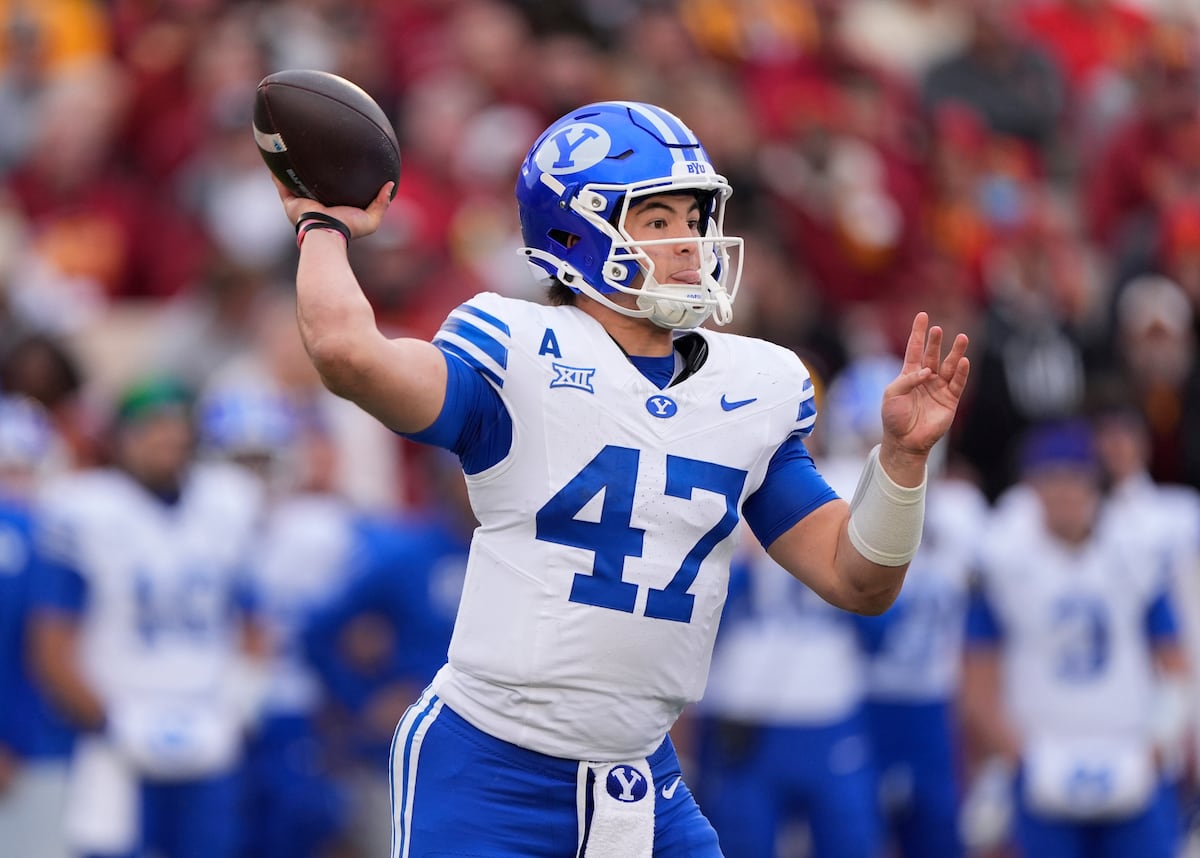 Bear Bachmeier, BYU football beat Iowa State to keep Big 12 Conference lead