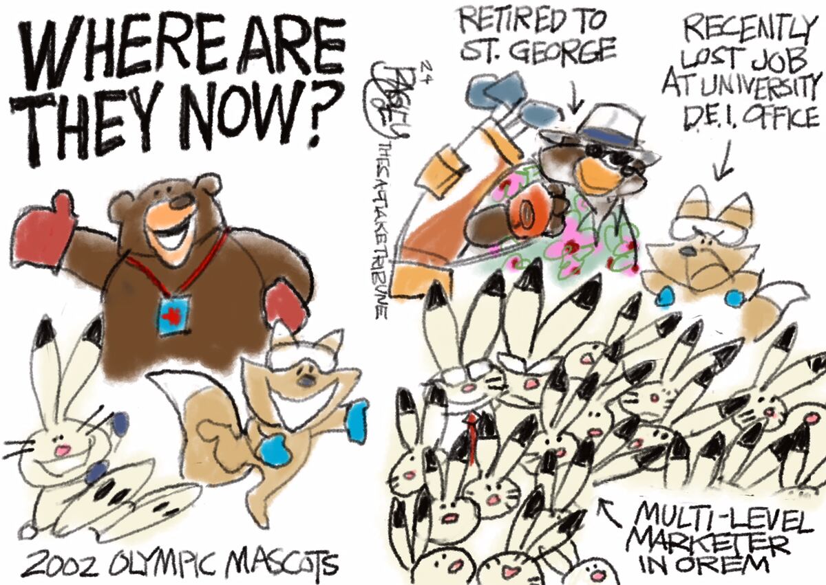 Check out Pat Bagley's latest cartoon: Where Are They Now?