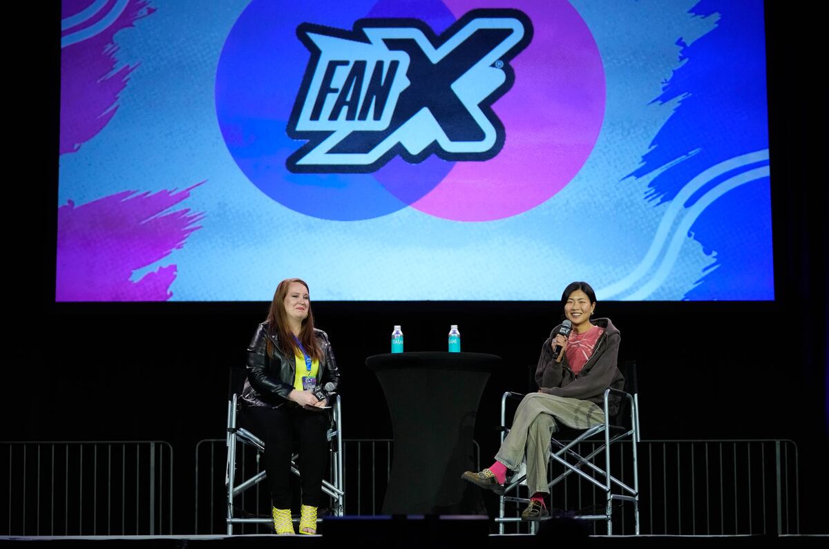 ‘KPop Demon Hunters’: Salt Lake City fans give May Hong a warm welcome ...