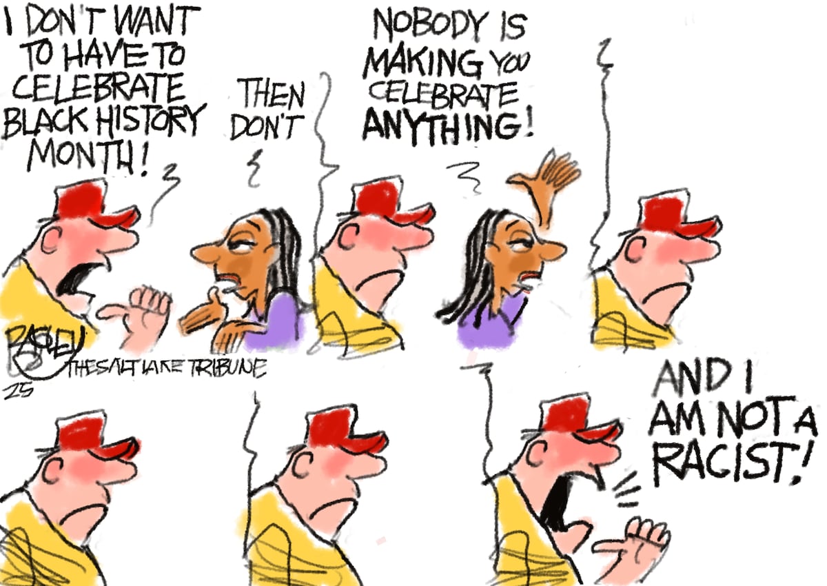 Check out Pat Bagley's latest cartoon: Moody MAGA Month