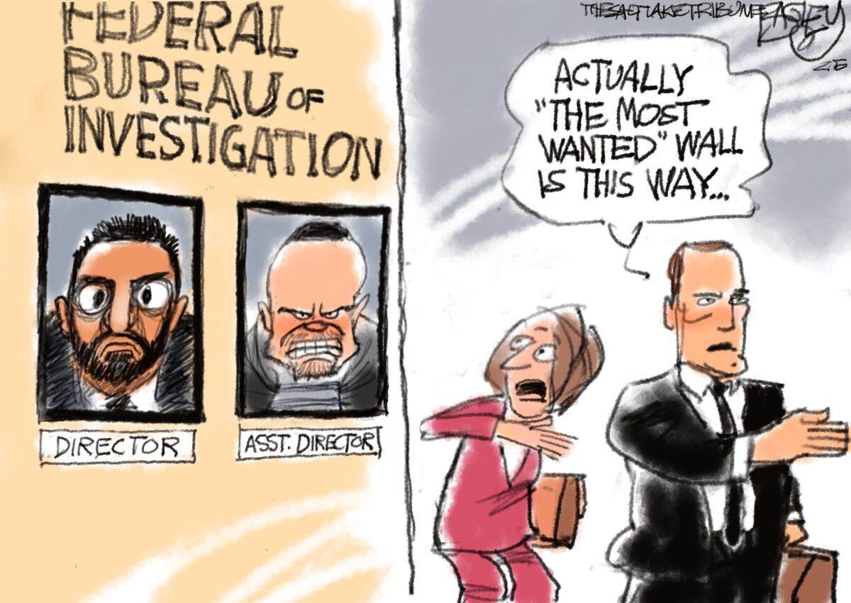 Check out Pat Bagley’s latest cartoon: Most Unwanted