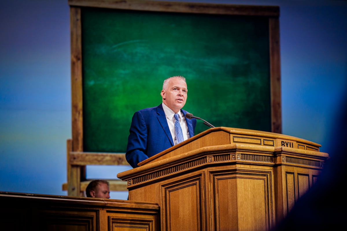 BYU president addresses Charlie Kirk shooting at devotional