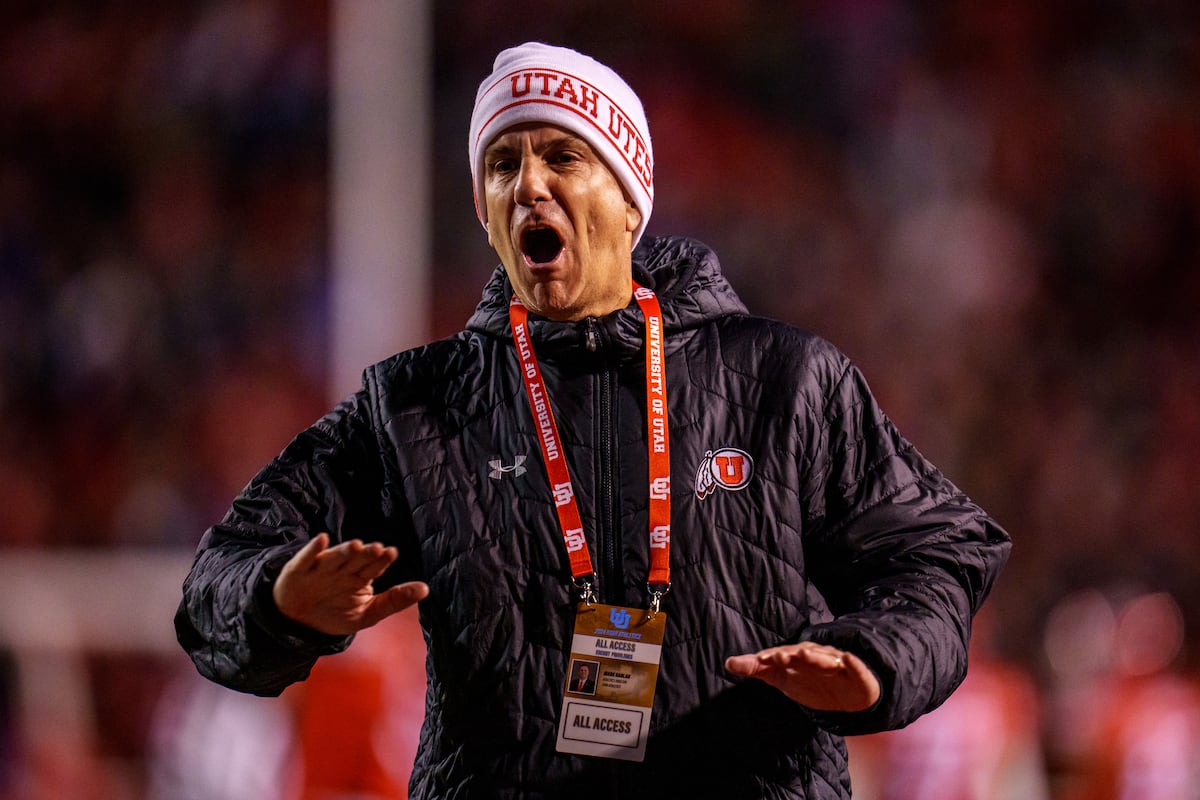 Utah AD Mark Harlan fined by Big 12 for comments about officials in BYU ...