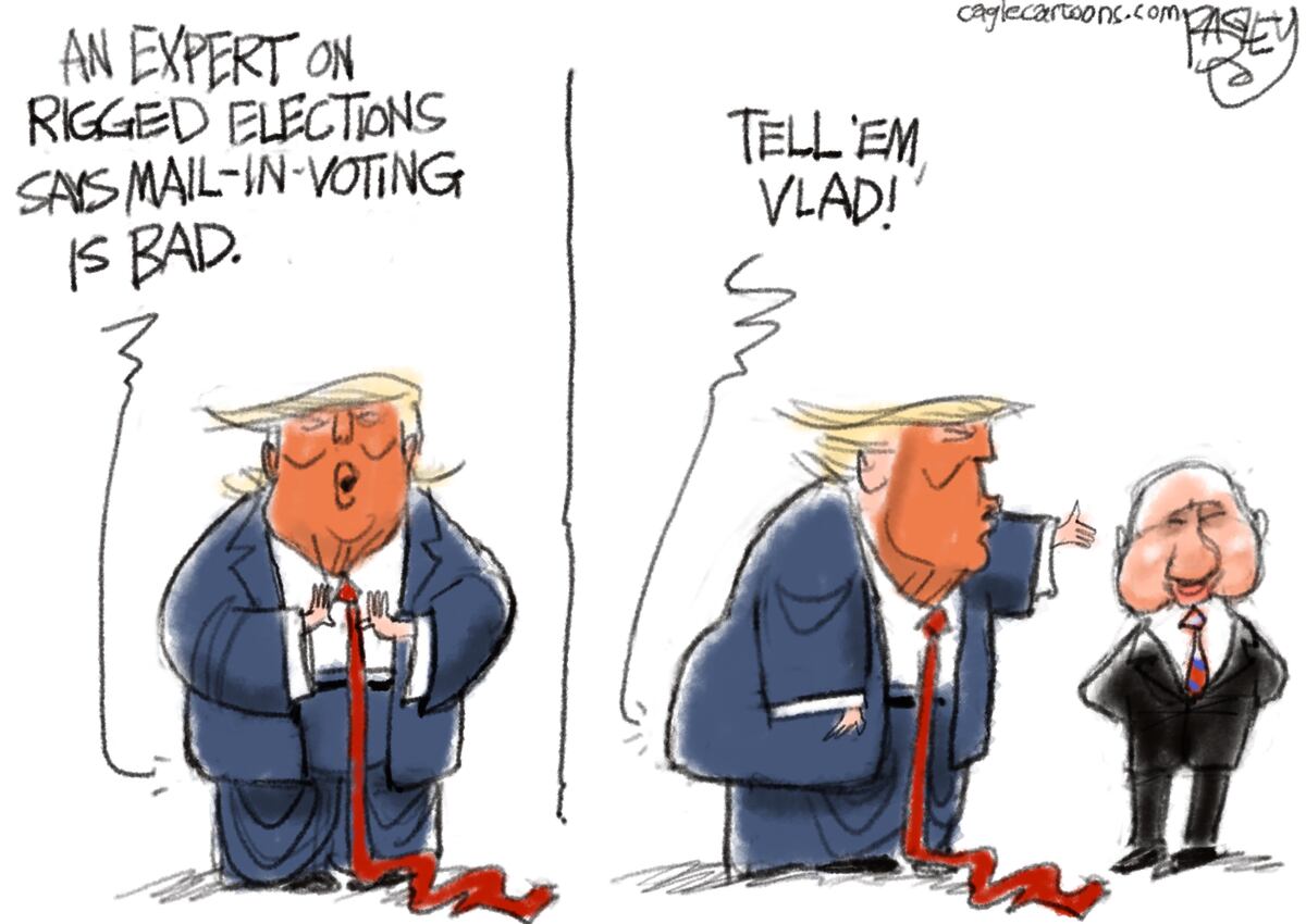 Check out Pat Bagley's latest cartoon: Start the Steal!