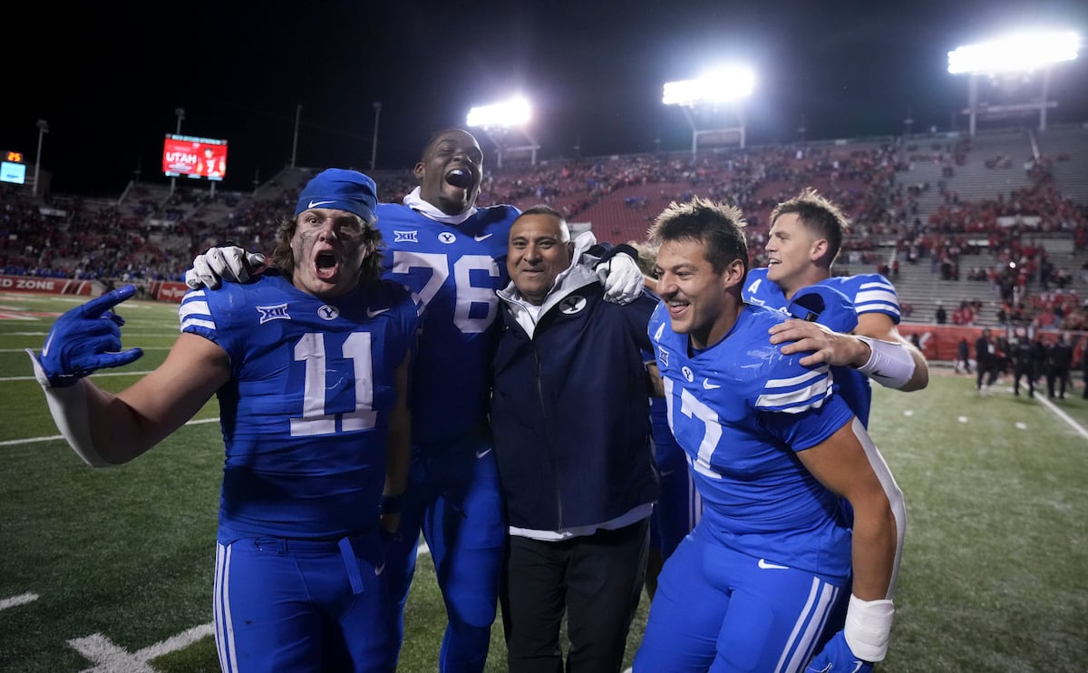 The best photos from BYU’s rivalry game victory over Utah