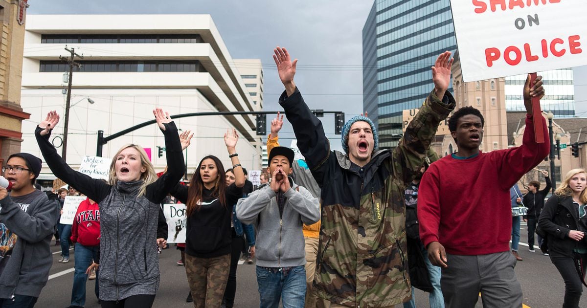 Utah protesters mess up traffic, vow to fight police violence