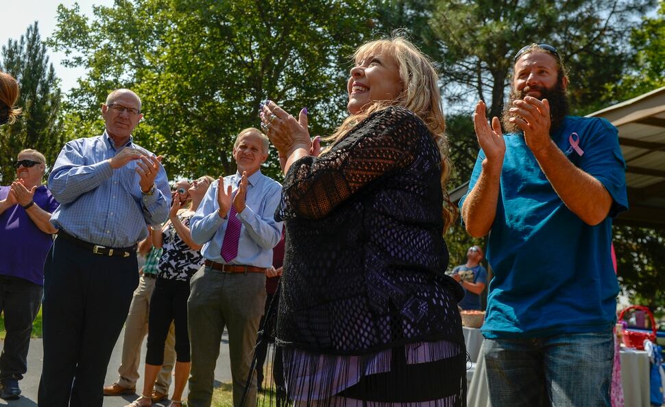Family and friends celebrate Rachael Runyan, the 3-year-old whose 1982 ...