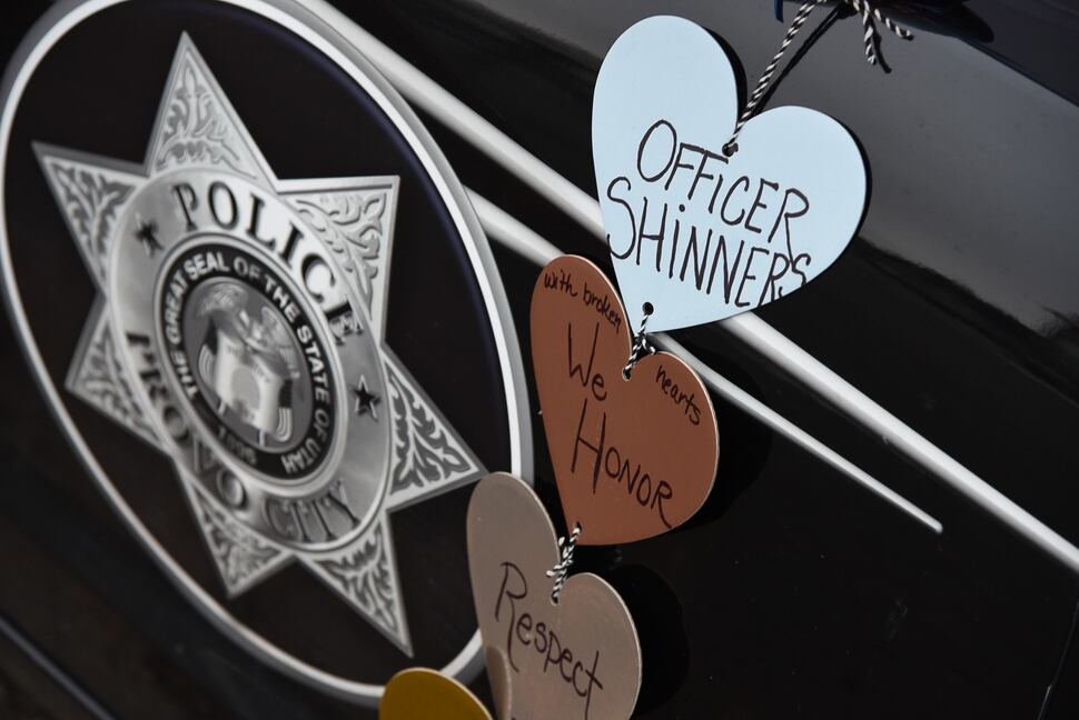 'You can’t replace him’: Squad car memorial honors fallen Provo Police ...