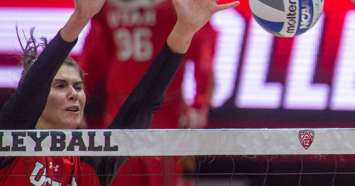 Ute women’s volleyball benefitting from having healthy Berkeley Oblad ...