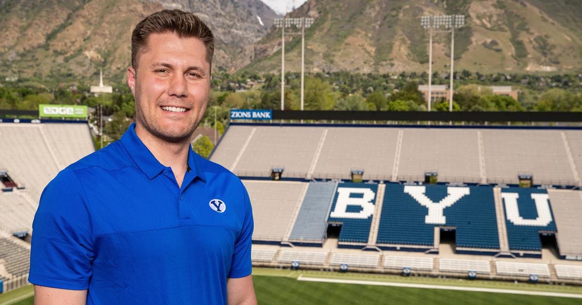 Former BYU QB Riley Nelson will replace Marc Lyons as analyst on BYU ...