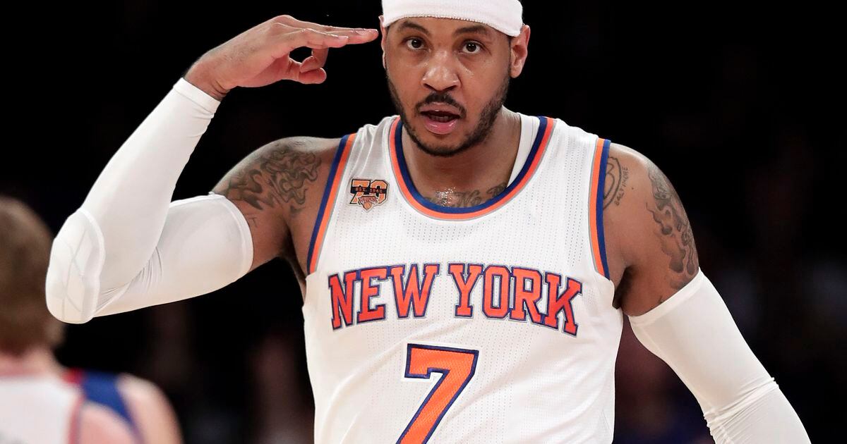 Knicks trading Carmelo Anthony to Thunder in deal that includes Enes Kanter