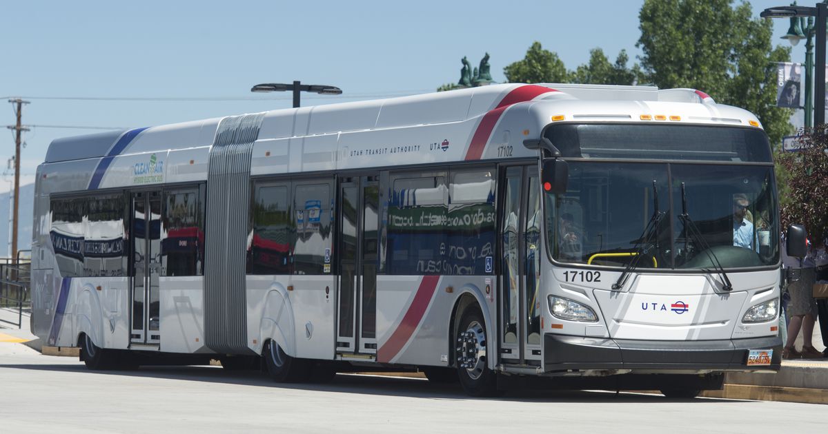 Riding the new Provo-Orem bus rapid transit line will be free for three ...